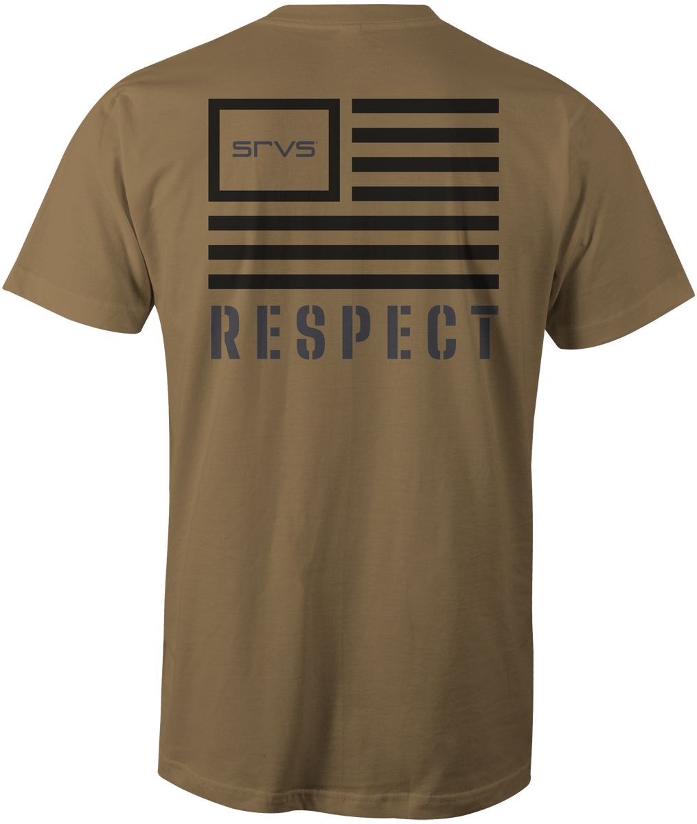 Respect Flag Tee – Loyalty Never Fades