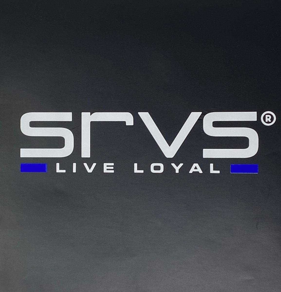 SRVS Window Decal - Blue Line – Loyalty Never Fades