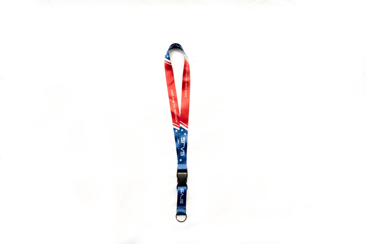 SRVS Honoring All Who Serve Lanyard – Loyalty Never Fades